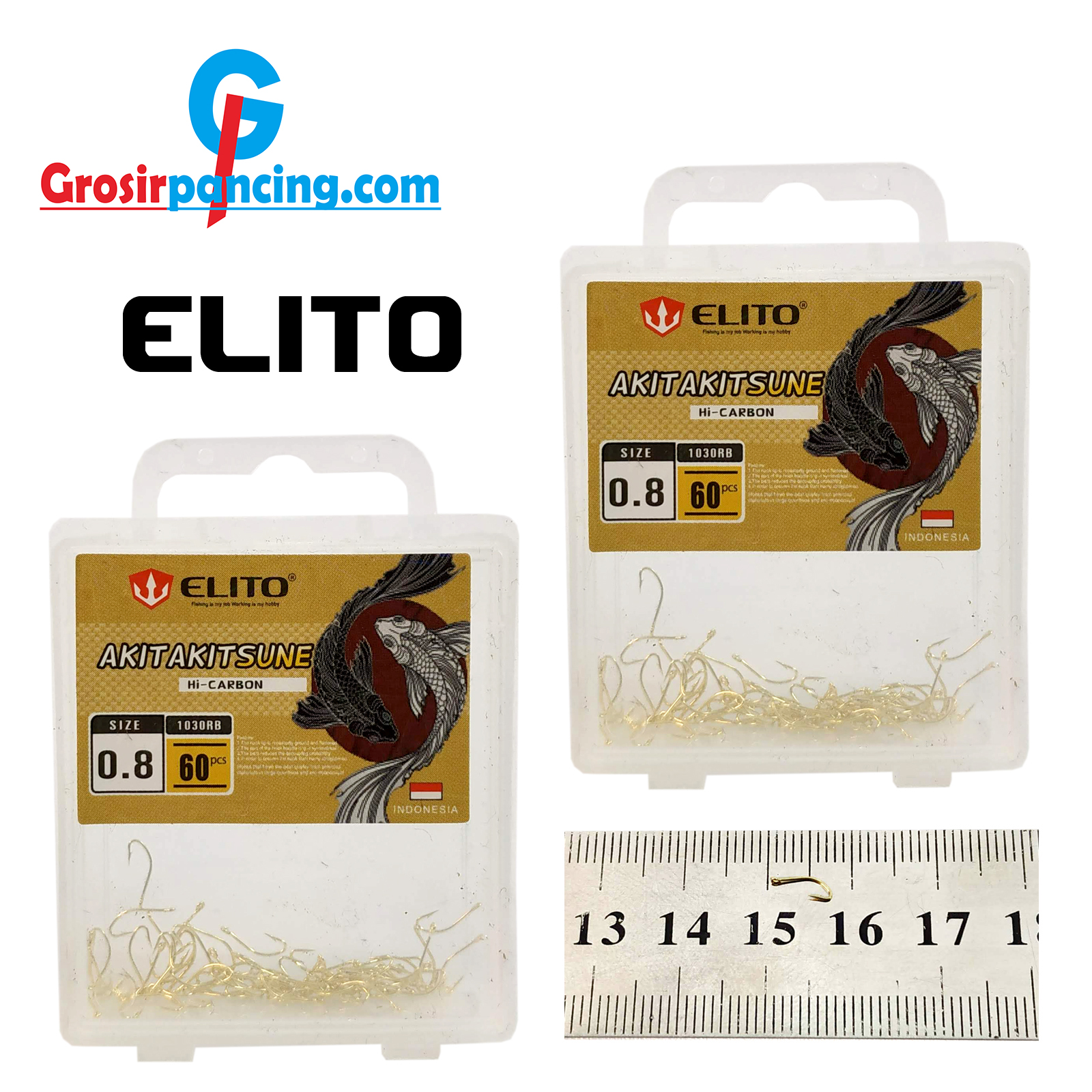 Kail Kotak Elito Akitakitsune Toko Pancing Murah Grosir Solo